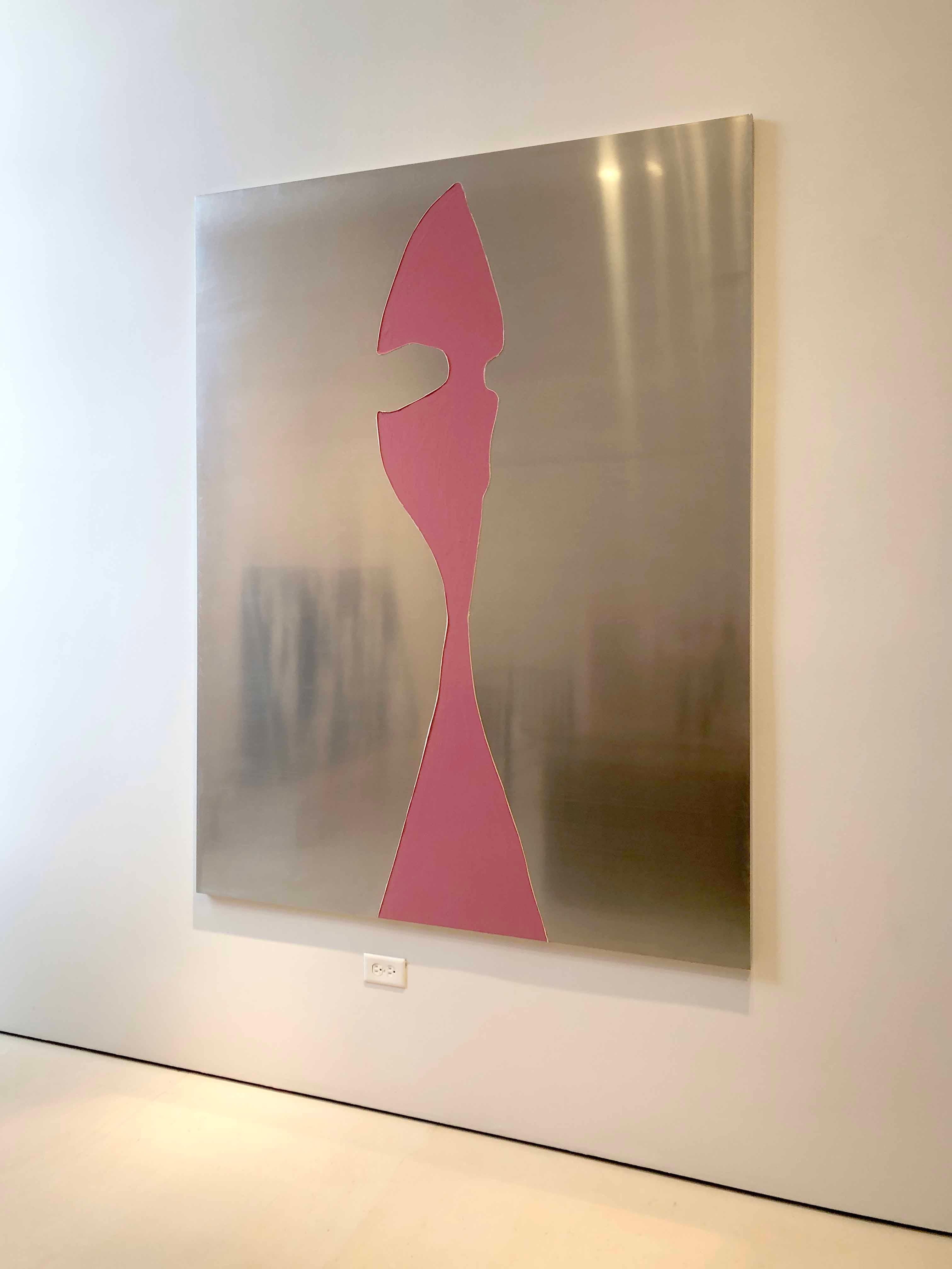 Gary Hume - Gary Hume, Pink Nicola, Enamel on Aluminum, 2004; Young ...