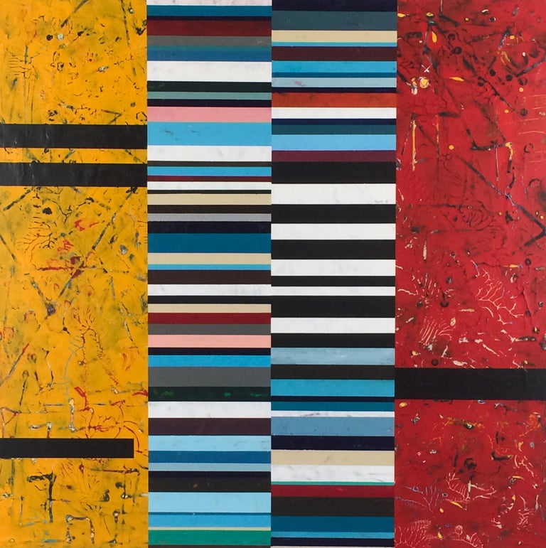 Gary J. Noland Jr. - Groove C19-02, Abstract Painting For Sale at 1stDibs