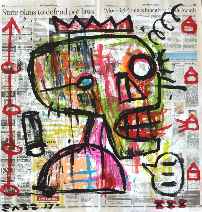 Gary John - Eyes and Crown For Sale at 1stDibs