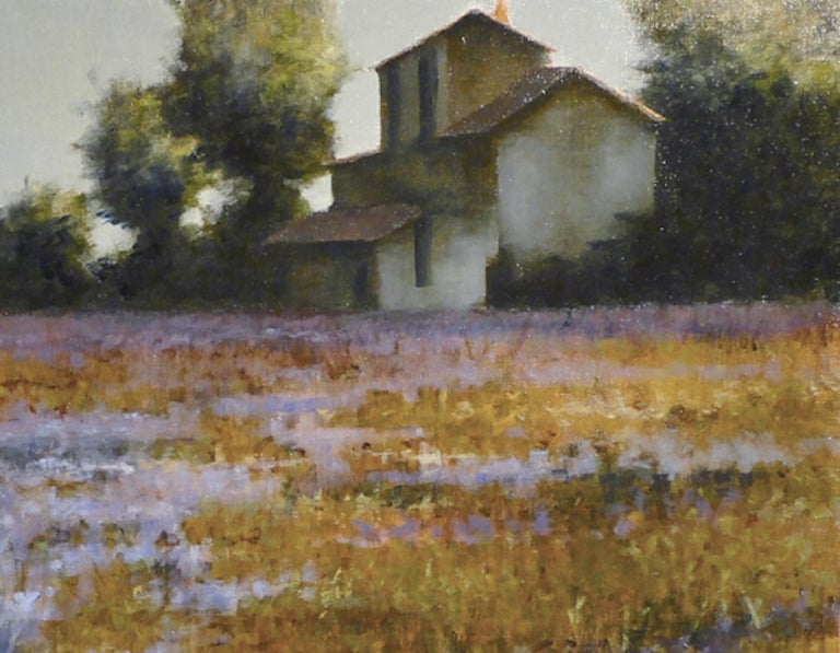 Gary Korlin - Lavender Field- French Landscape Painting, Painting For ...
