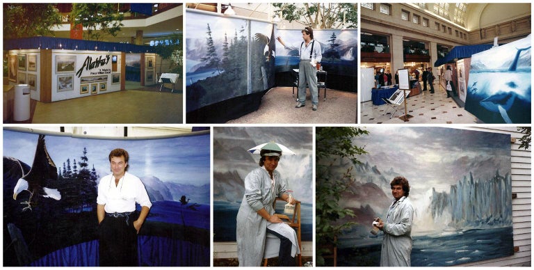 Gary Kremen - Large 5-Foot Landscape Oil Painting on Canvas by Gary ...