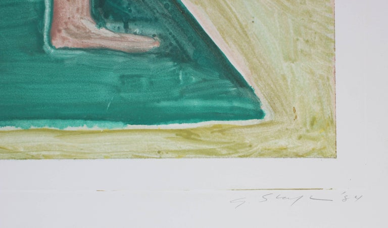 Gary Lee Shaffer - "Figurative Study #1" Monotype Print, 1984 For Sale ...