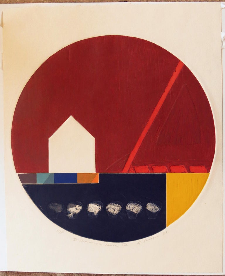 Gary Lee Shaffer - In Between The Houses III For Sale at 1stDibs