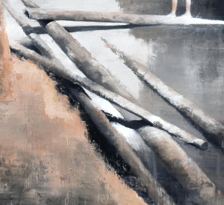 Gary Ruddell - ARRIVAL, contemporary realism, figurative landscape, boy ...