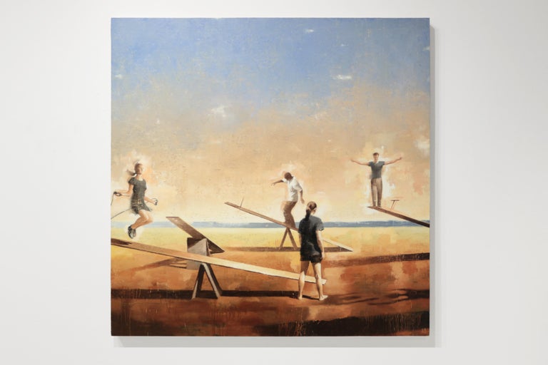 Gary Ruddell - Defying Gravity, Contemporary Realism, Figurative ...