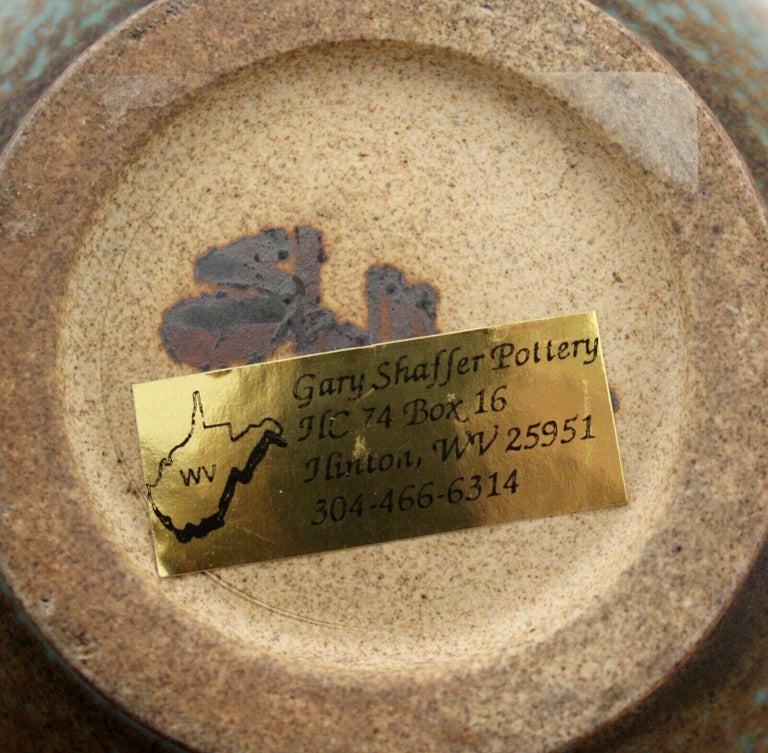 Gary Shaffer Ceramic Vase For Sale at 1stDibs | shaffer pottery