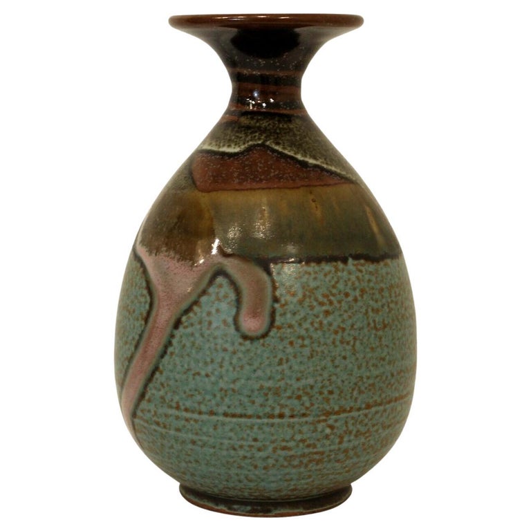 Gary Shaffer Ceramic Vase For Sale at 1stDibs | shaffer pottery