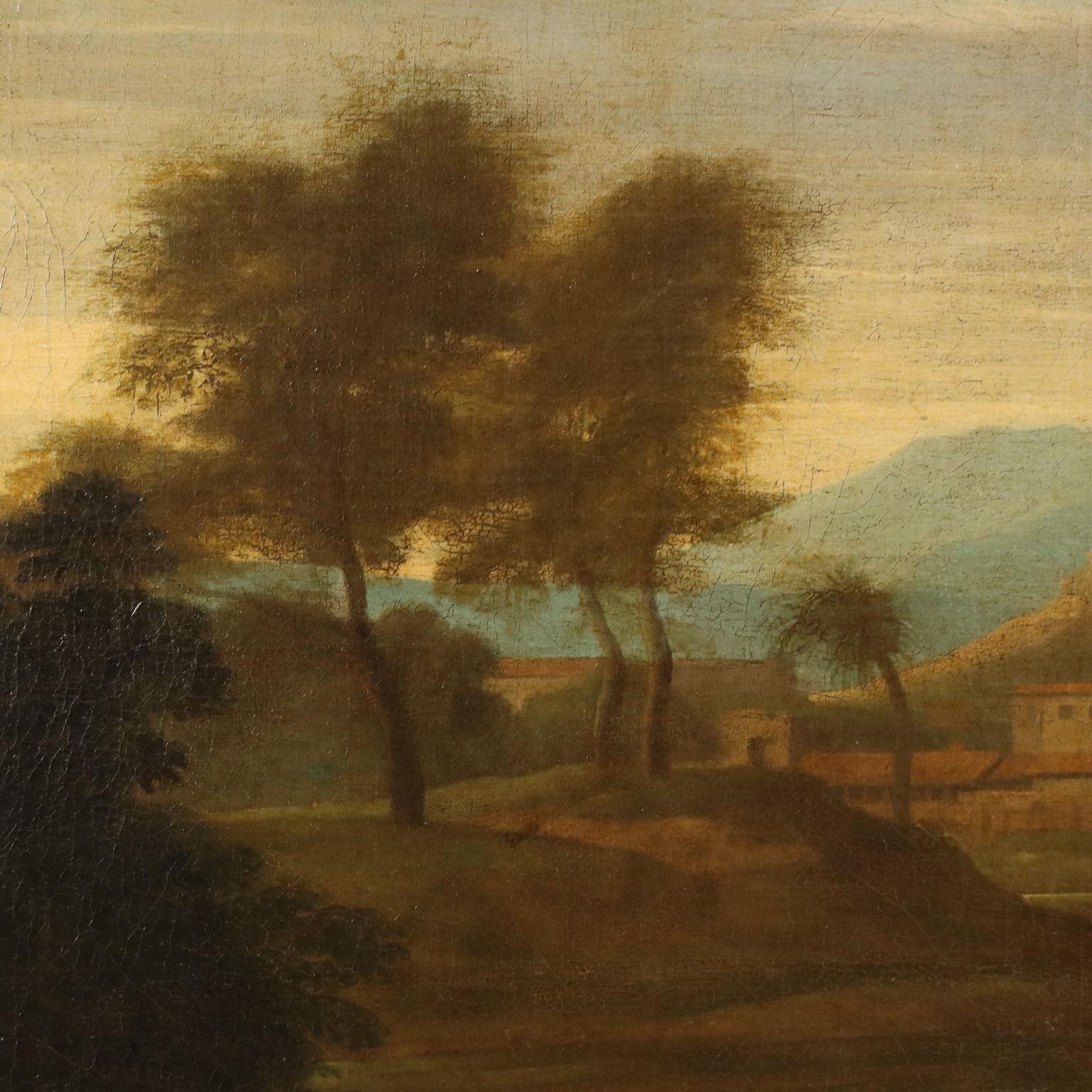 Classical Landscape with 17th century figures For Sale at 1stDibs | ira ...