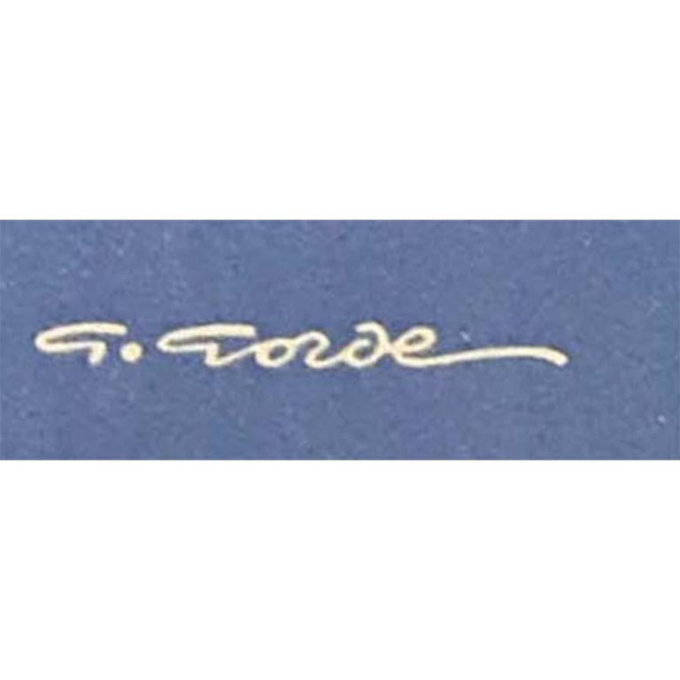 Gaston Gorde - 1951 Original poster for Grenoble by Gaston Gorde - Ski ...