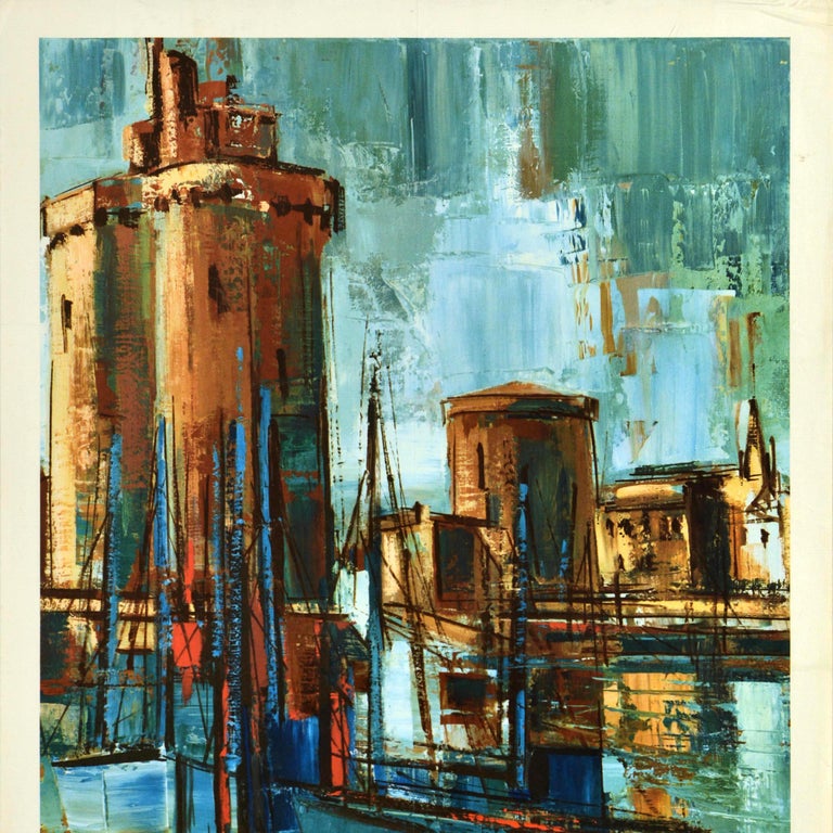 Gaston Larrieu - Original Vintage French Railways Travel Poster ...