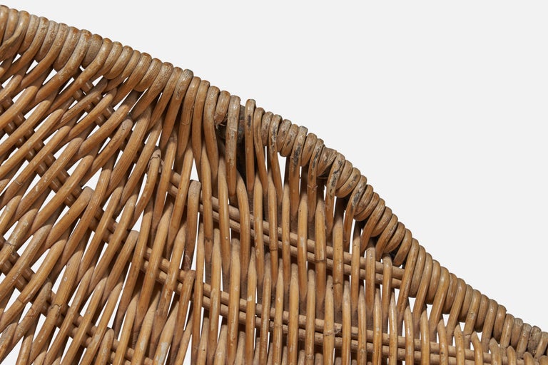 Gastone Rinaldi, Stools, Rattan, Lacquered Metal, RIMA, Italy, 1950s ...