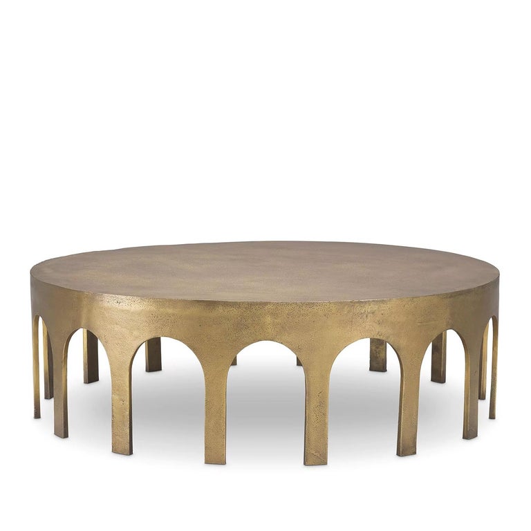 Gateway Brass Coffee Table For Sale at 1stDibs