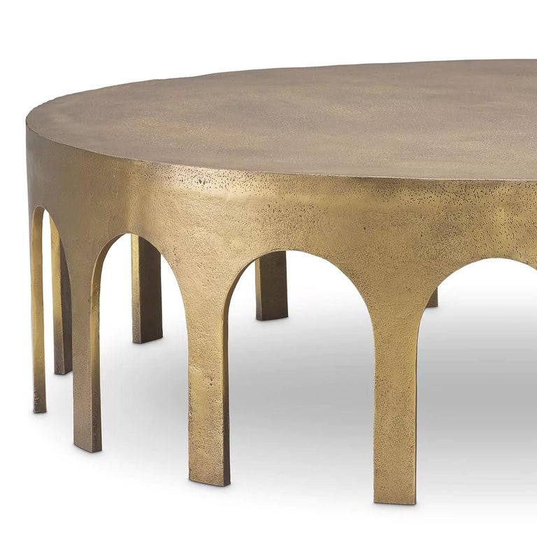 Gateway Brass Coffee Table For Sale at 1stDibs
