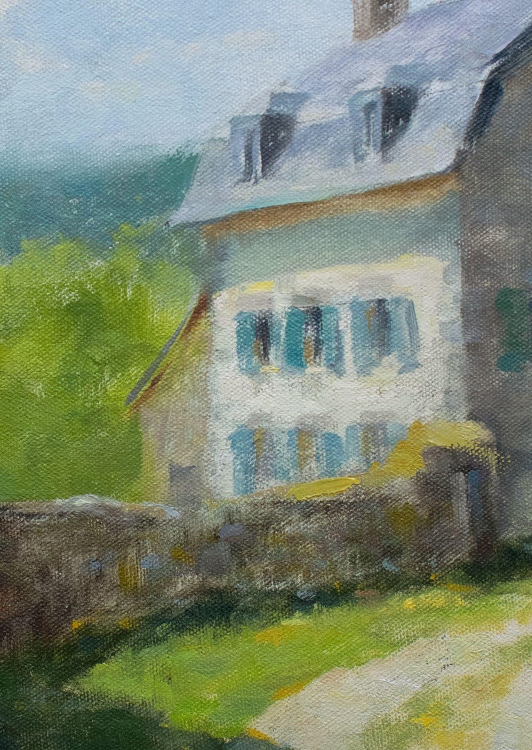 Gav Banns - Old French House, Barn Creuse France impressionism ...