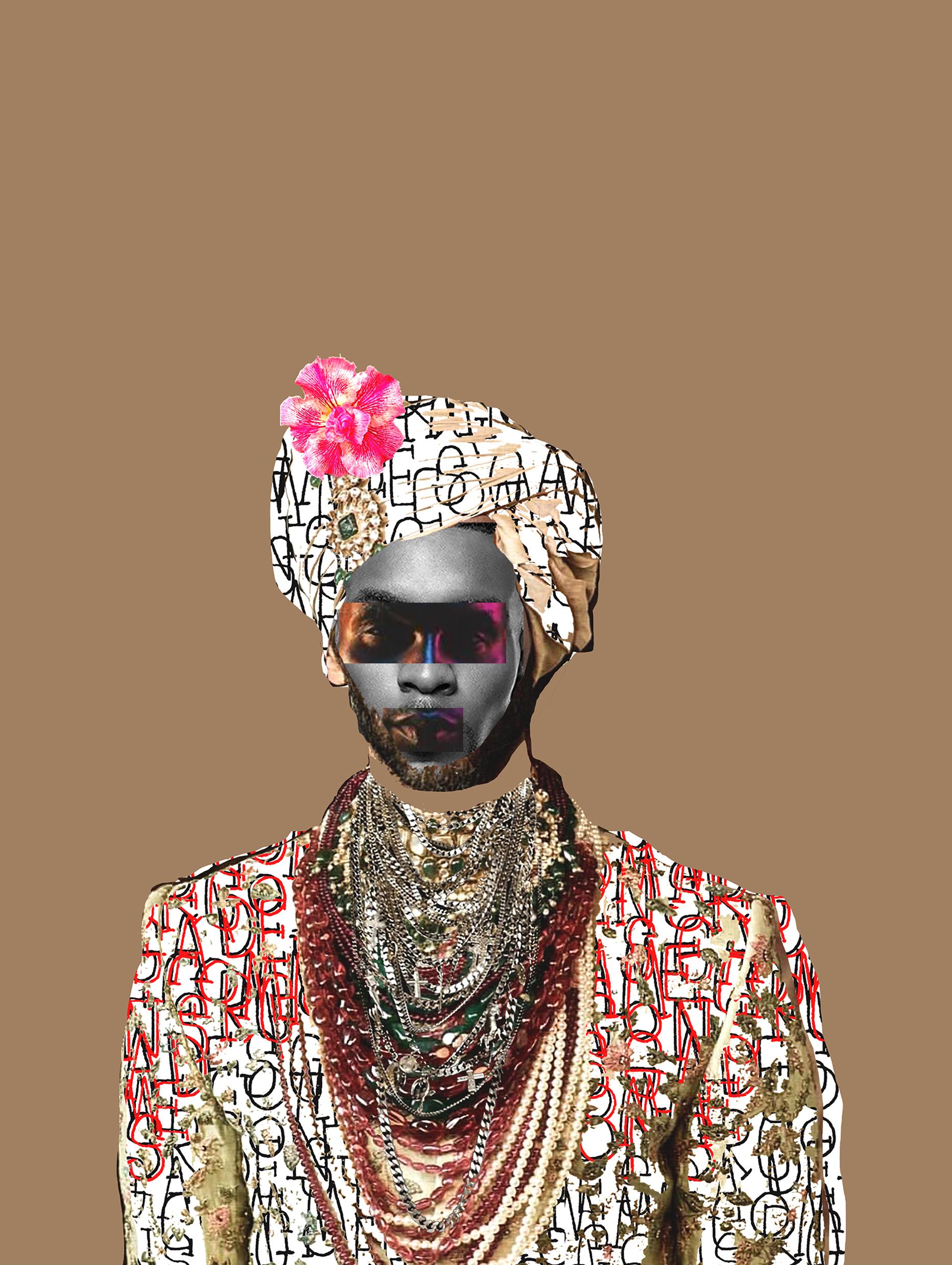 Gavin Benjamin - Head of State No. 31 - Photo collage Portrait with ...