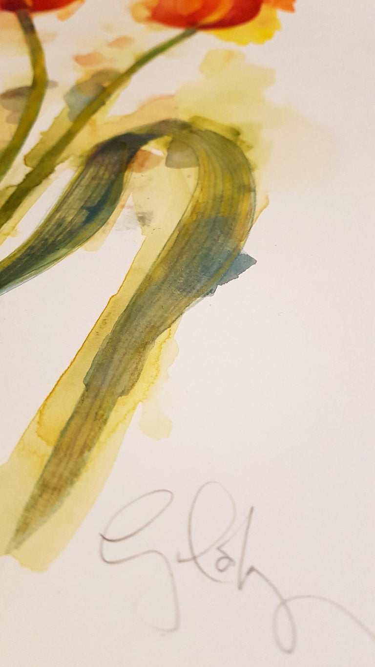 Gavin Dobson - Gavin Dobson, Tulips, Original Still Life Painting ...