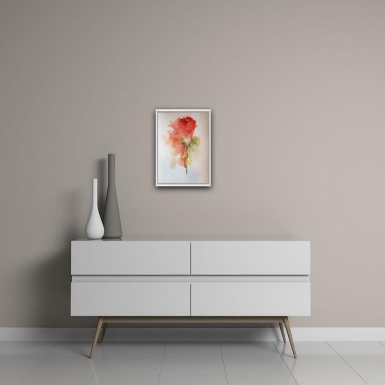 Gavin Dobson - Red Roses, Gavin Dobson, Original Watercolour Painting ...