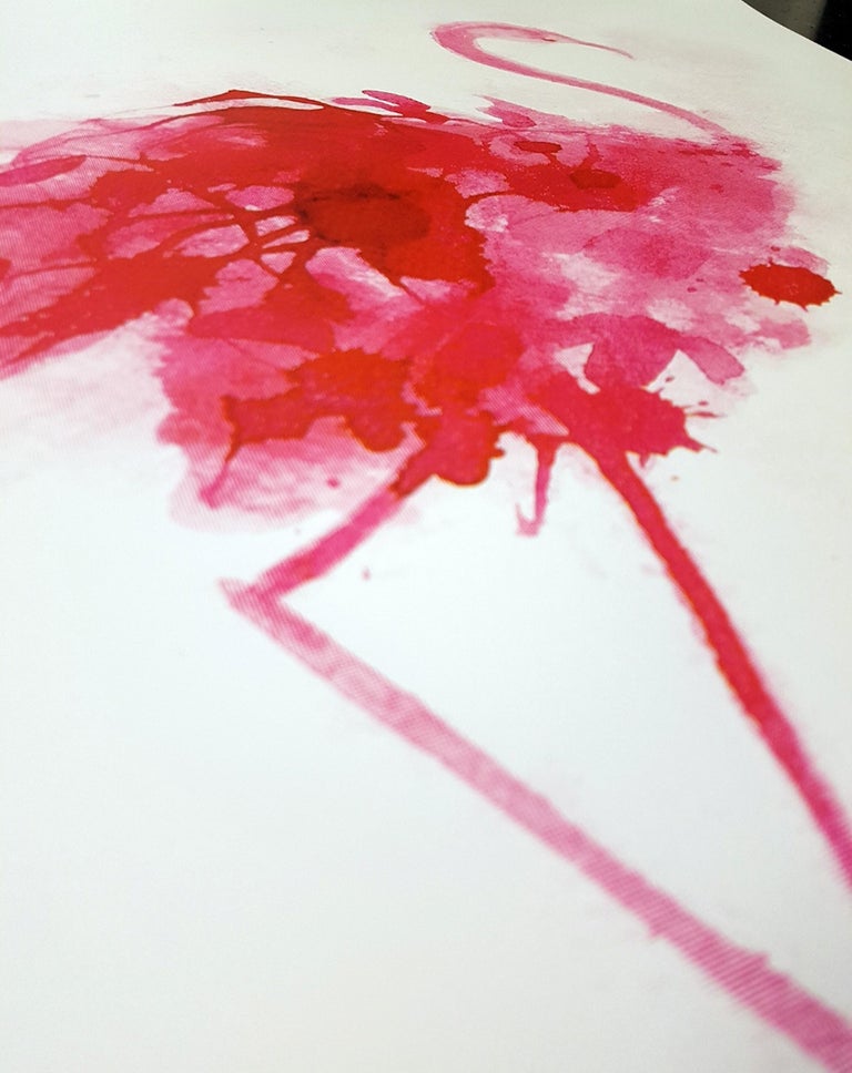 Gavin Dobson - Gavin Dobson, Flamingo, Bright Art, Contemporary Art ...