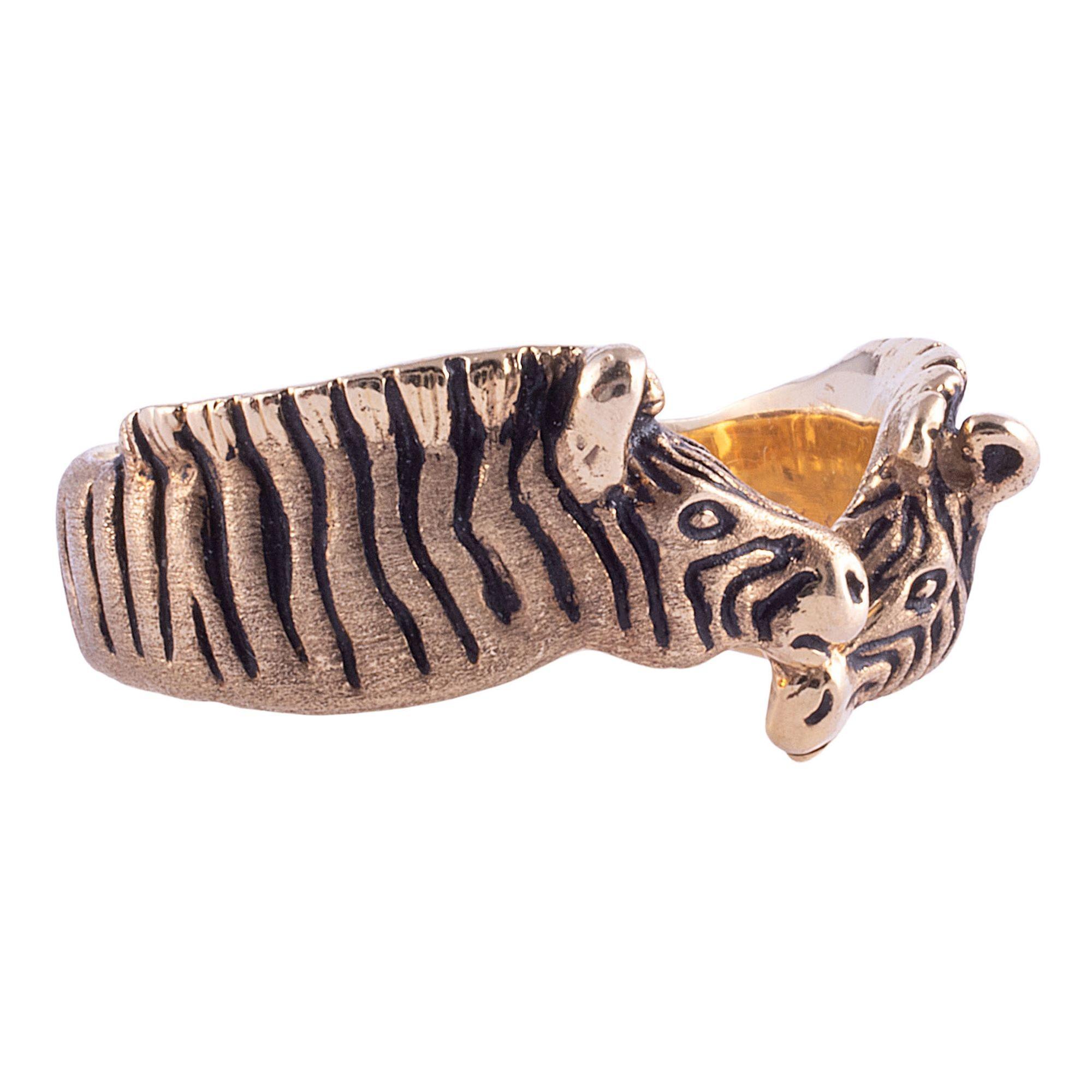 Gayle Bright Zebra Ring For Sale at 1stDibs