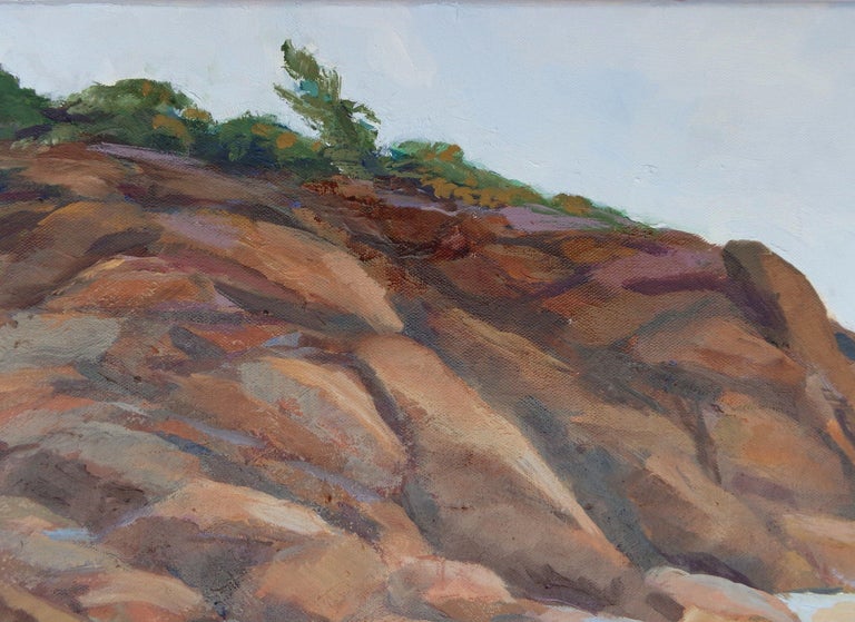Gayle Fitzpatrick - Little Beach, Painting, Oil on Canvas For Sale at ...