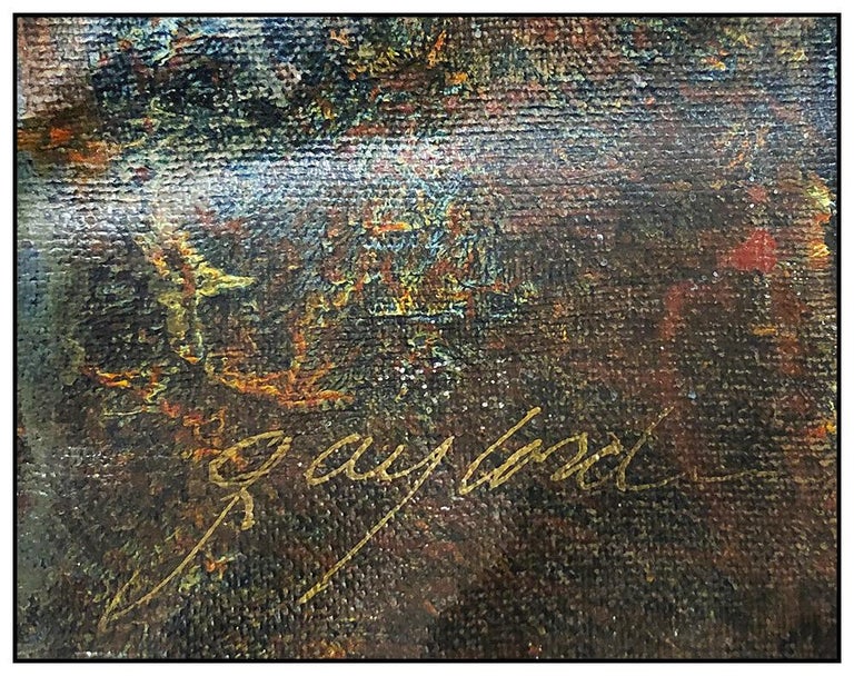Gaylord Soli - Gaylord Soli Original Painting On Canvas Signed Male ...