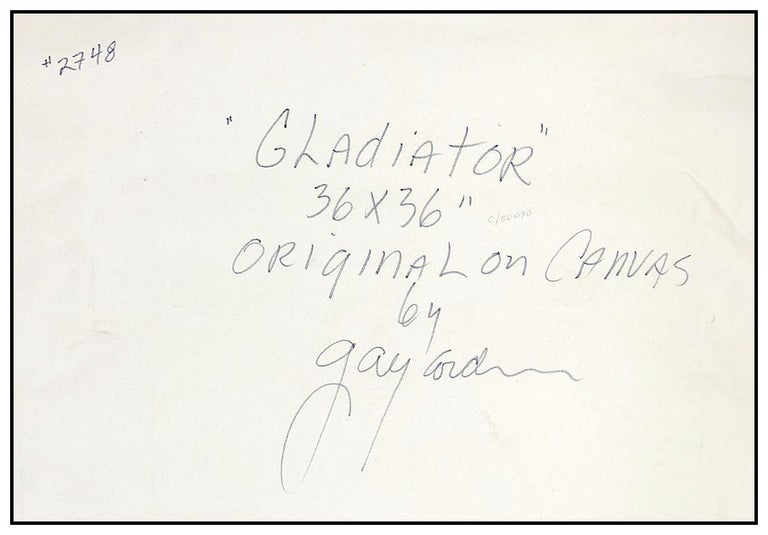 Gaylord Soli - Gaylord Soli Original Painting On Canvas Signed Male ...