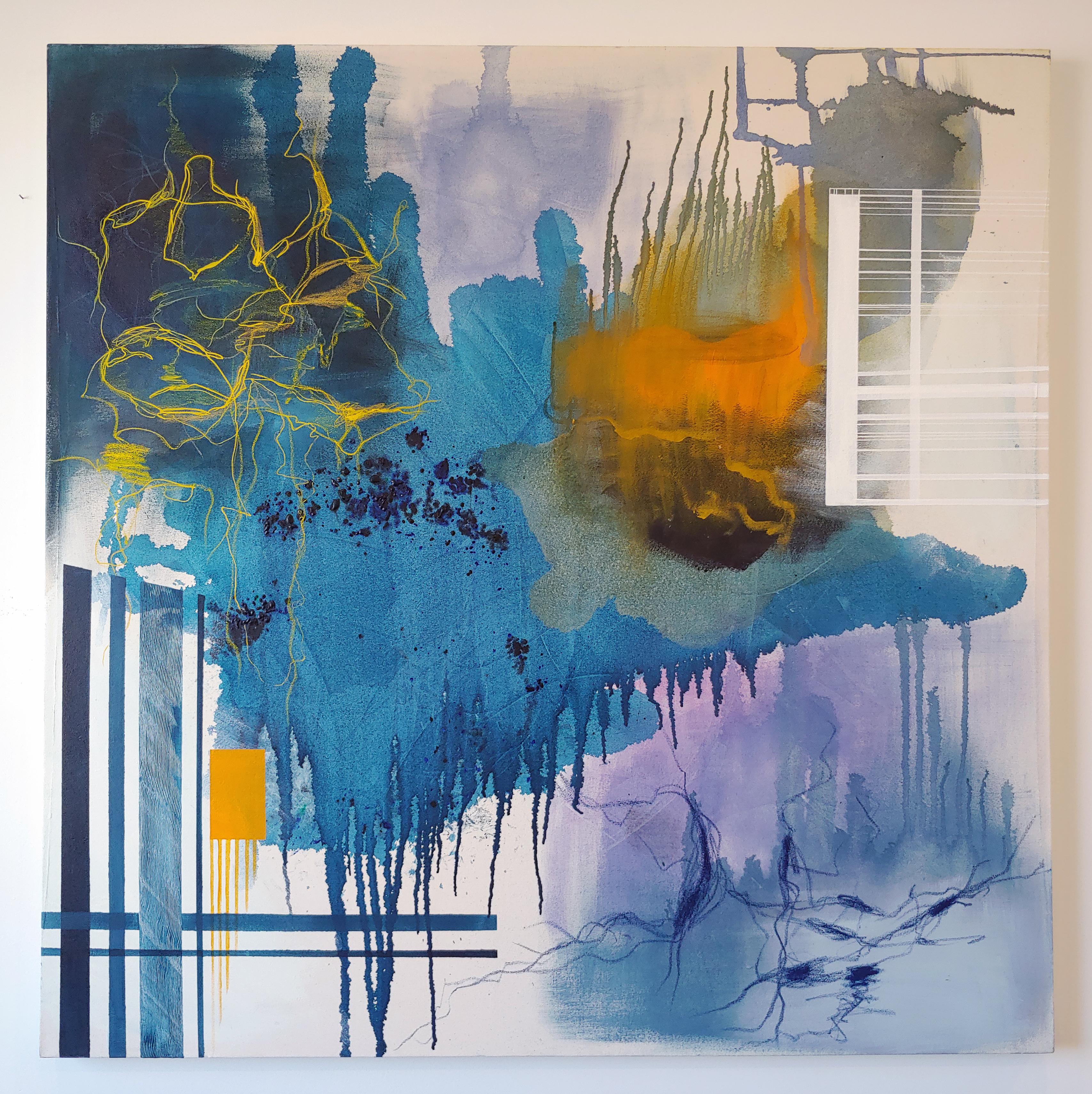 Gazelle Bastan - Punctum II Contemporary Abstract Painting For Sale at ...