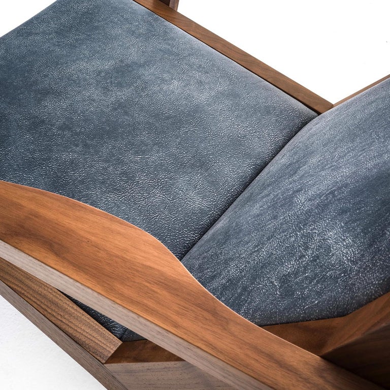 Gazzella Gray Armchair For Sale at 1stDibs