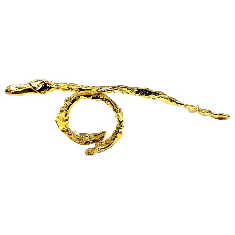GBGH by Jacqueline Barbosa Barra Gold Stick Ring For Sale at 1stDibs