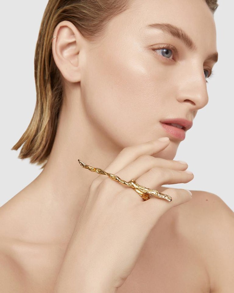 GBGH by Jacqueline Barbosa 'Barra' Ring in Vermail For Sale at 1stDibs