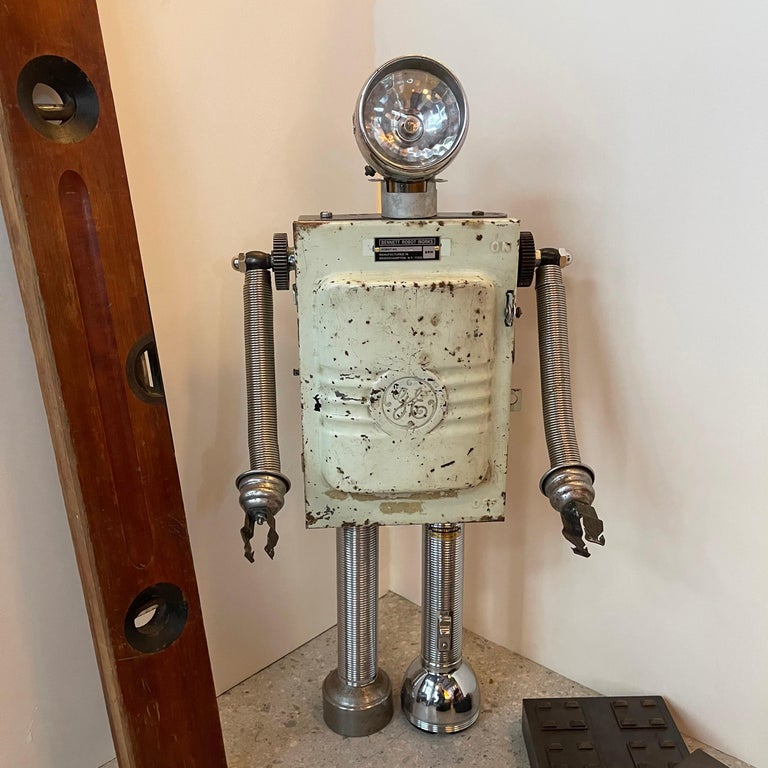 G.E. Robot Sculpture by Bennett Robot Works For Sale at 1stDibs