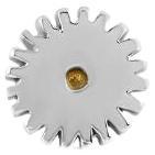 Star Essential Stud Earring in Sterling Silver For Sale at 1stDibs