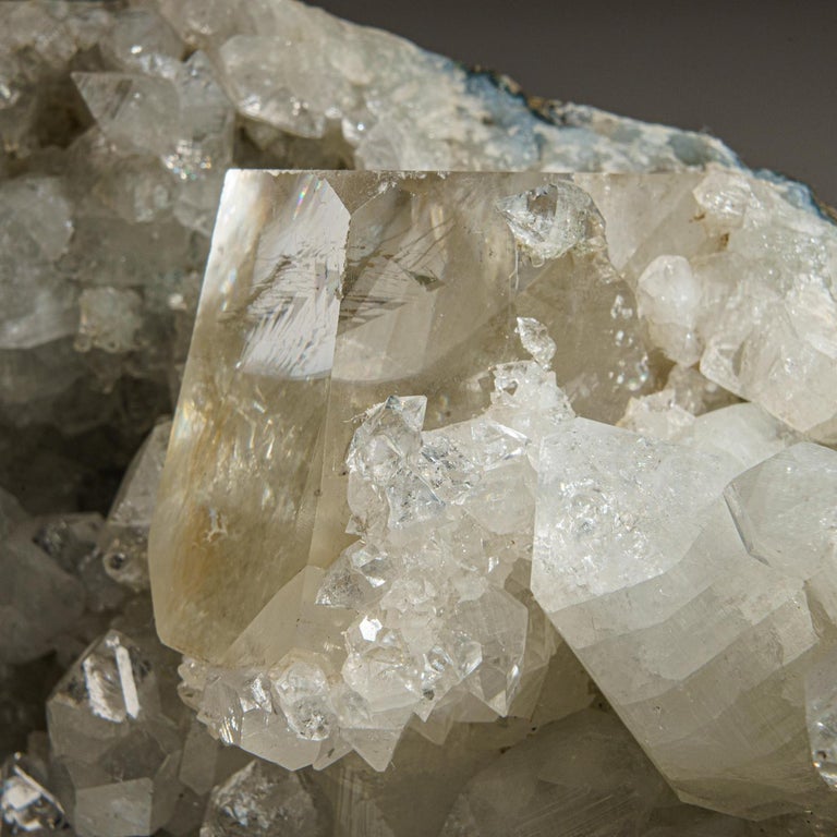 Gem Calcite with Apophyllite From Nasik District, Maharashtra, India ...
