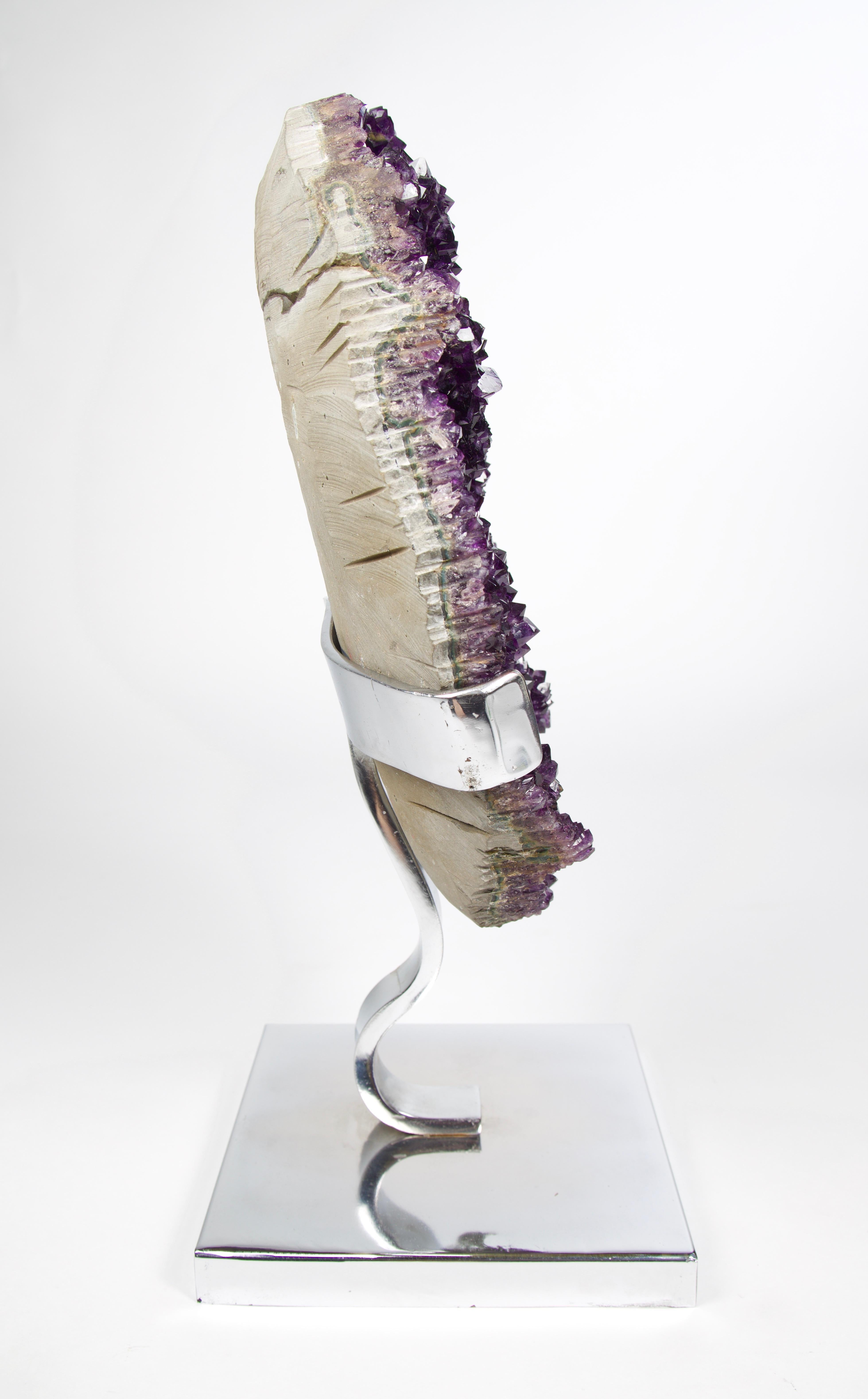 Gem Grade Amethyst Geode Sculpture, Uruguay at 1stDibs | uruguay amethyst