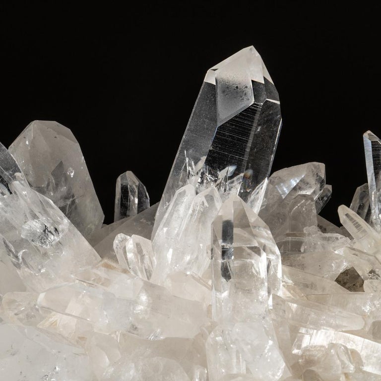 Gem Quartz Crystal Cluster from Columbia For Sale at 1stDibs