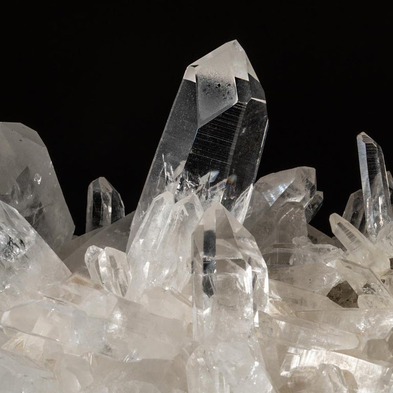 Gem Quartz Crystal Cluster from Columbia For Sale at 1stDibs