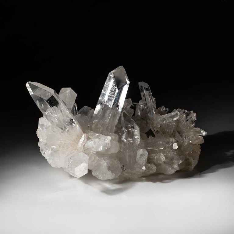 Gem Quartz Crystal Cluster from Columbia For Sale at 1stDibs