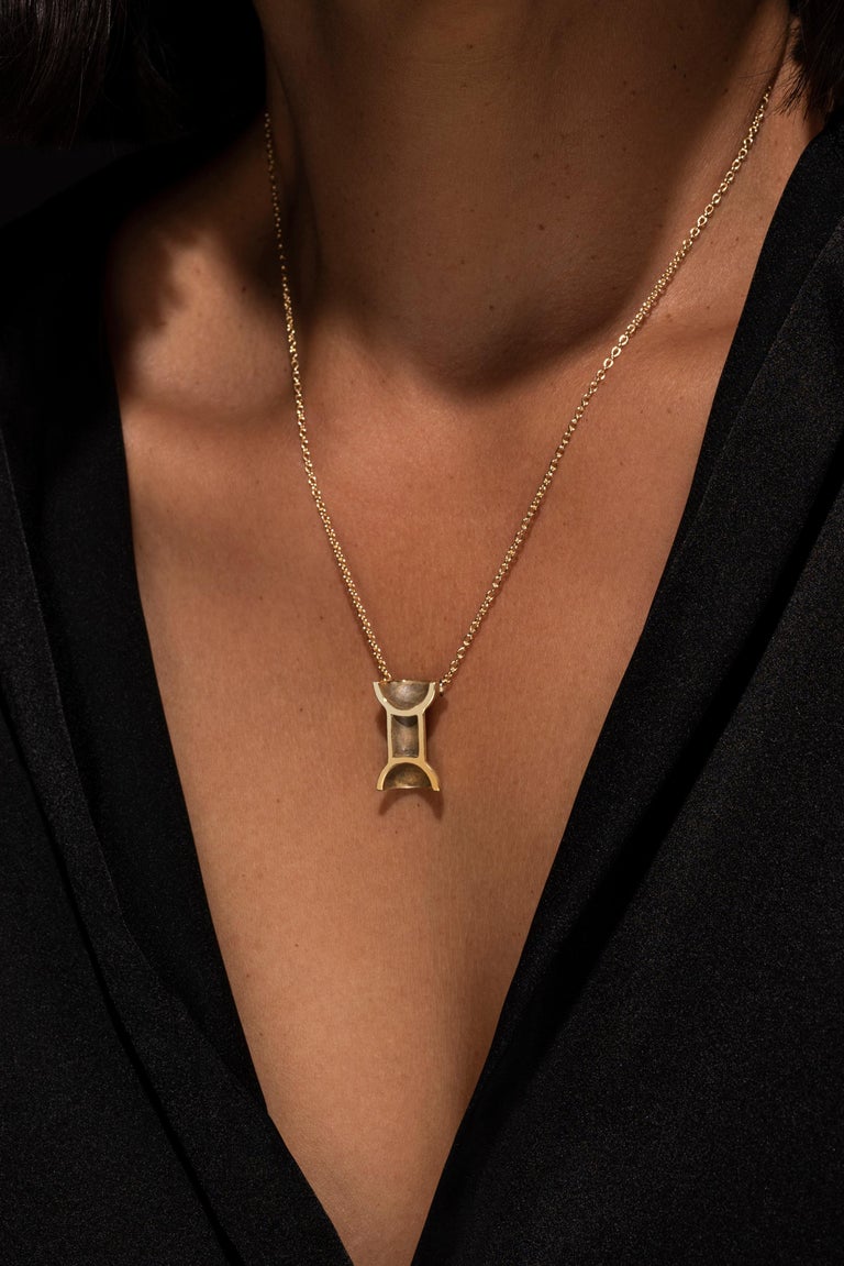 Gemini Pendant Necklace For Sale at 1stDibs