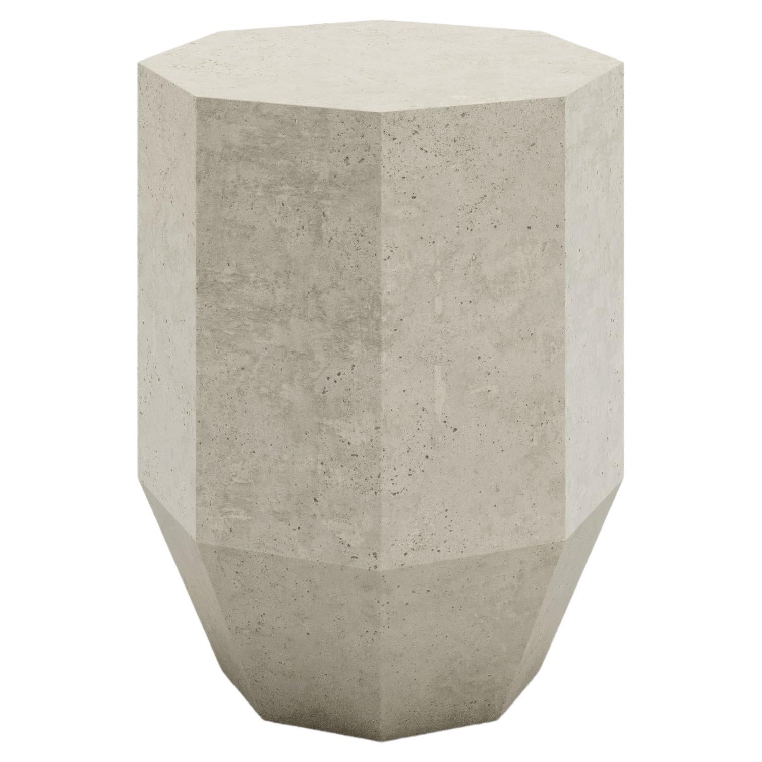 Gemma Concrete Charcoal M Coffee Table by Snoc For Sale at 1stDibs