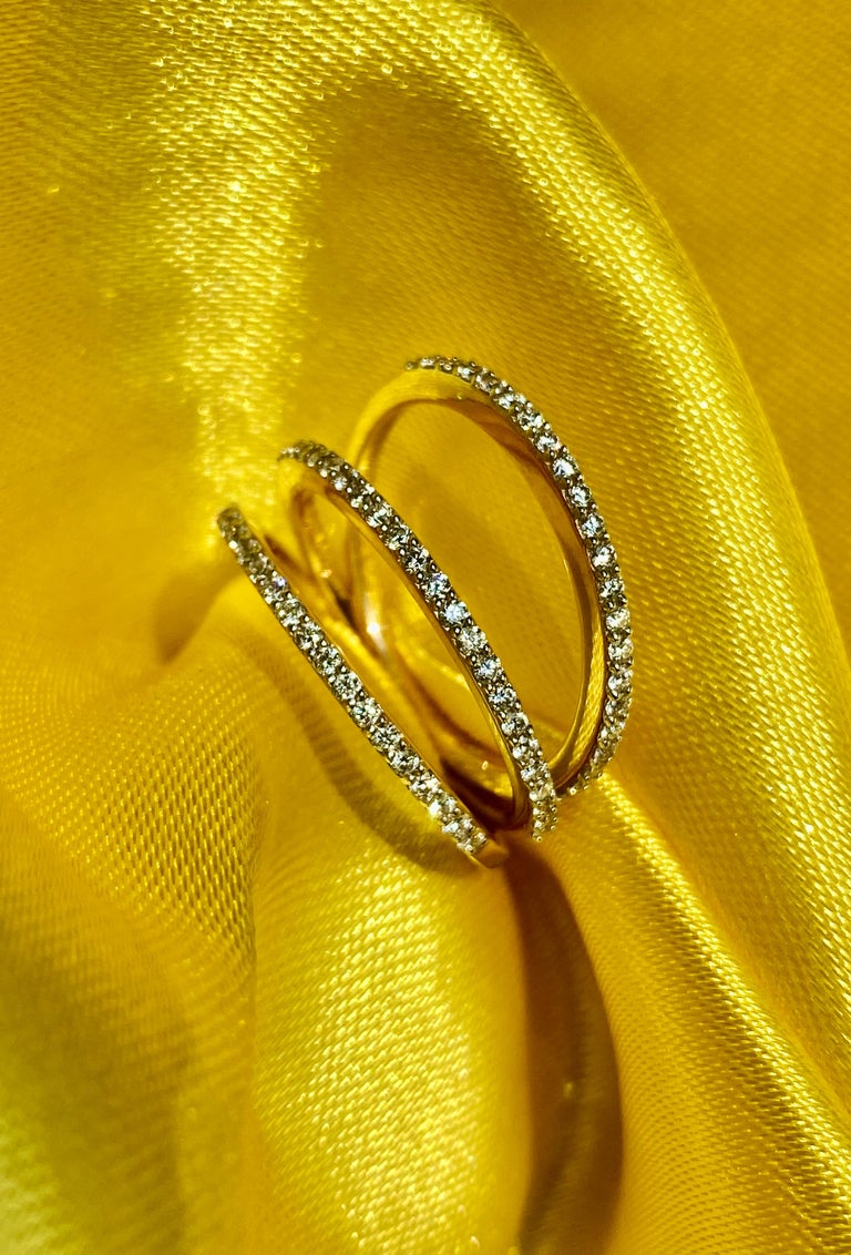 Gemstone Solitaire Wedding Set, Natural Diamond Wedding Ring, Stackable ...