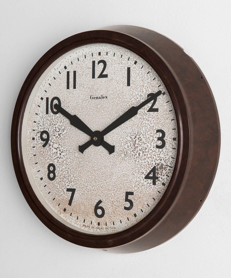 Genalex Station Clock, circa 1930 at 1stDibs