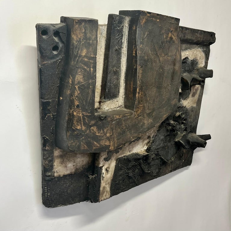 Gene Bernardi Mixed Media Wall Sculpture c1960s Berkeley at 1stDibs