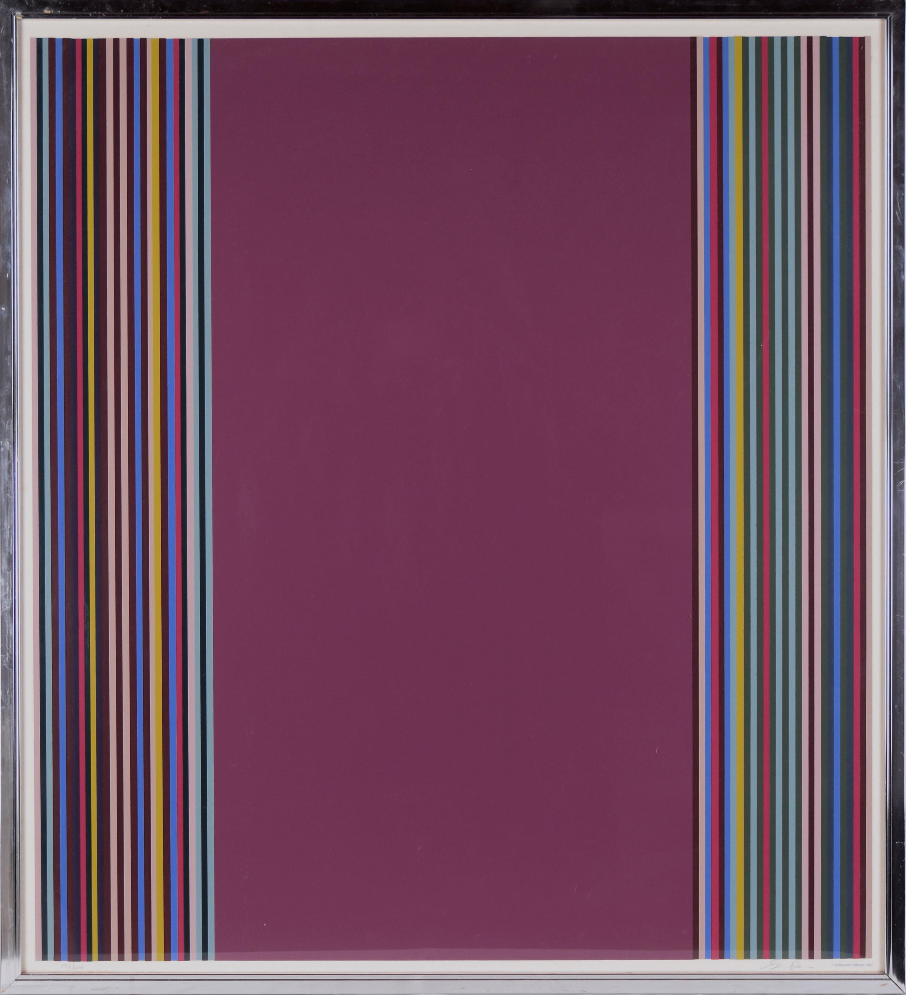 Gene Davis - Untitled (Smithsonian) - Color Field Screenprint on ...