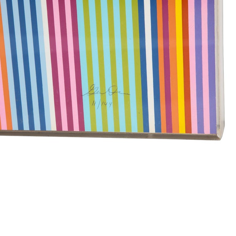 Gene Davis, "Yankee Doodle", Screenprint, Stripes, Op Art, Signed For ...