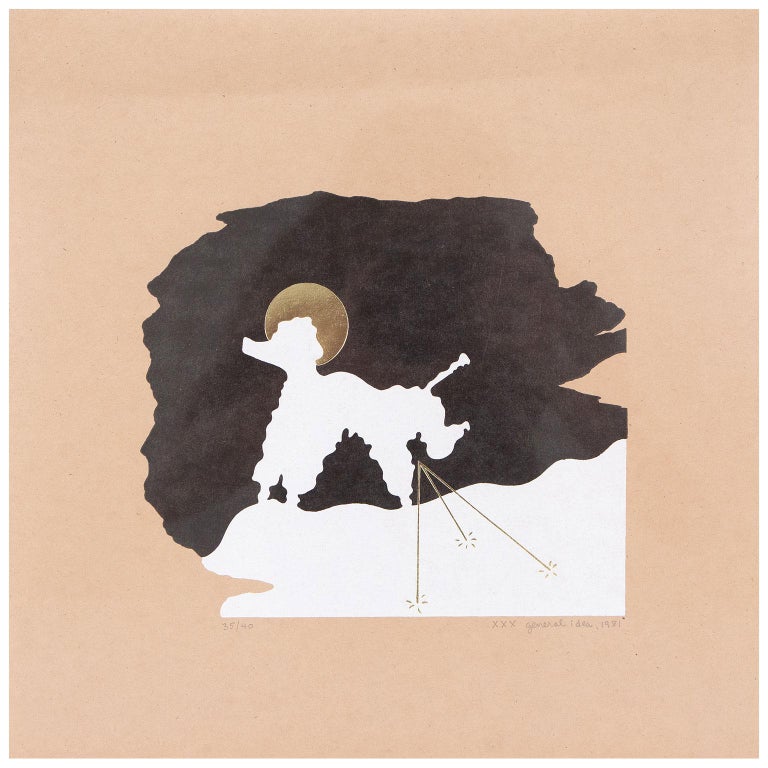 General Idea - A Poodle Creates a Portrait of General Idea as Three Pee ...