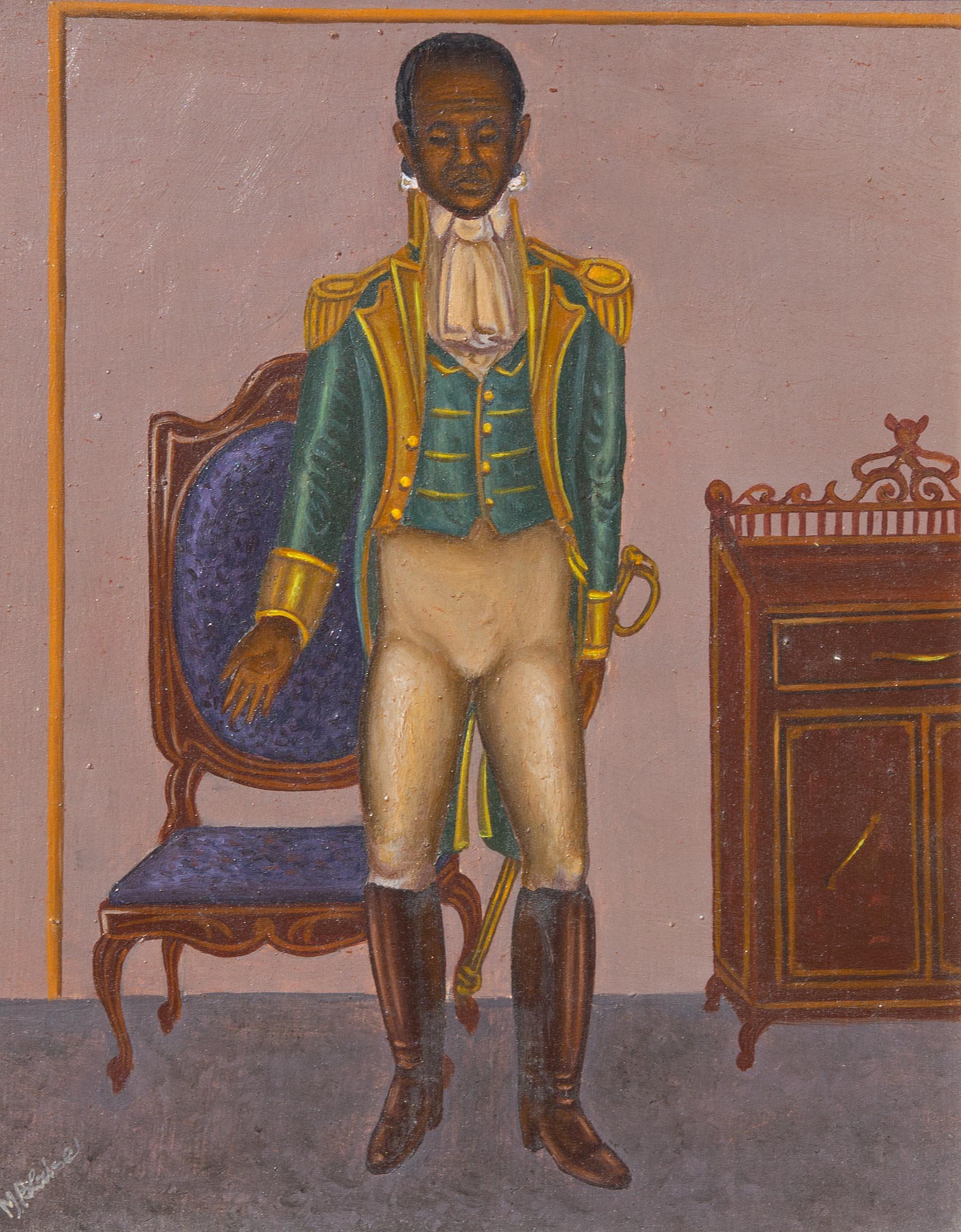 General Toussaint Louverture by Hattian Artist Serge Moleon Blaise For ...