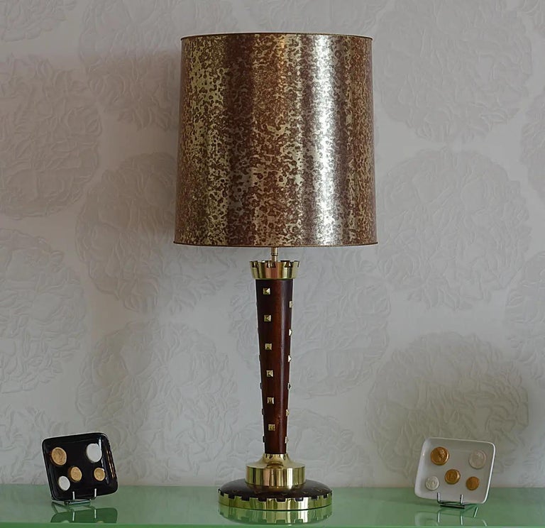 Genet and Michon Large French Art Deco Table Lamp, 1930-1936 For Sale ...