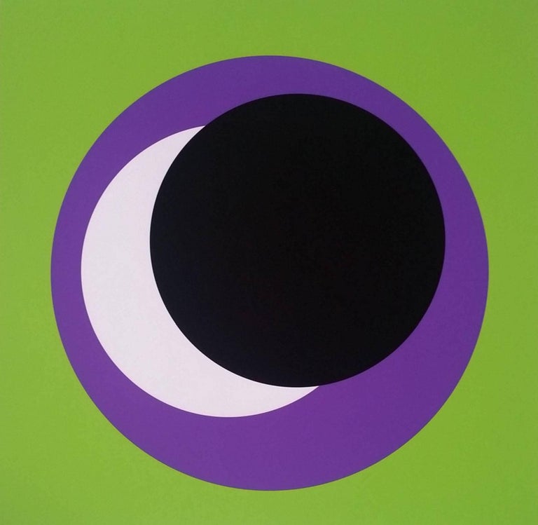 Geneviève Claisse - Geneviève Claisse "Abstract Green" For Sale at 1stDibs