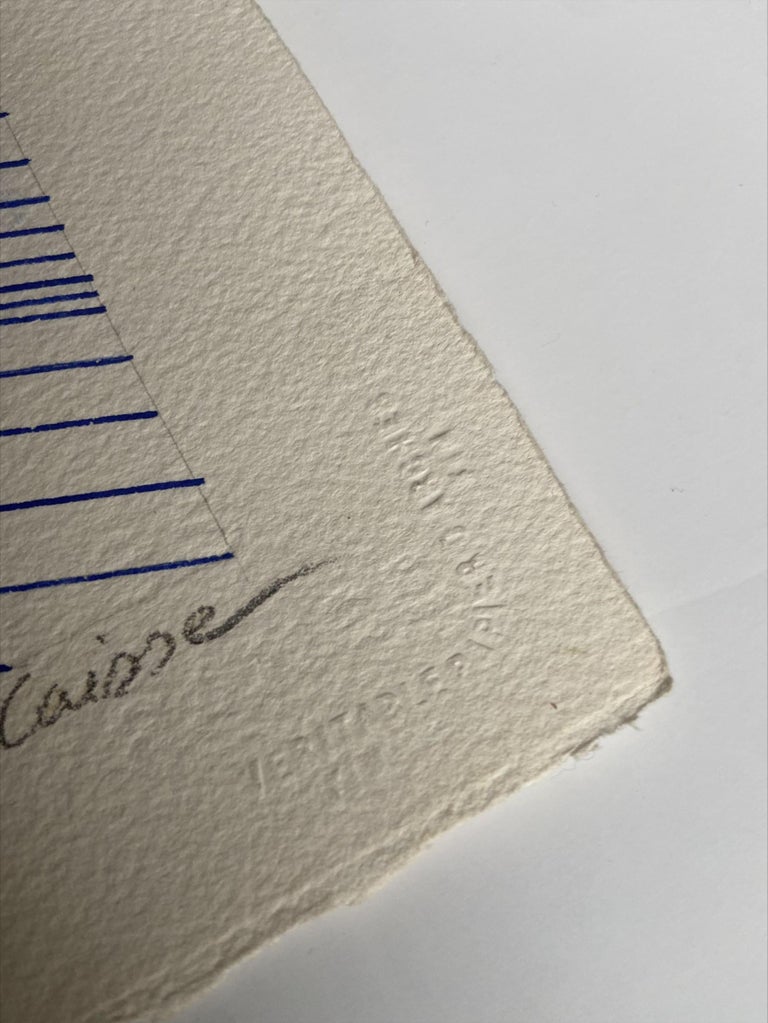 Genevieve Claisse, Untitled Geometric Composition, circa 1970 For Sale ...