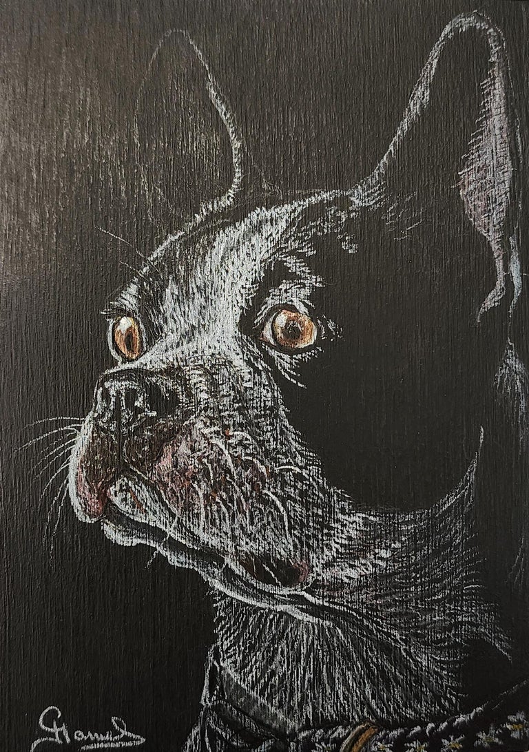 Genevieve Hamel - Frenchie (Pet Commissions Welcome!) For Sale at 1stDibs